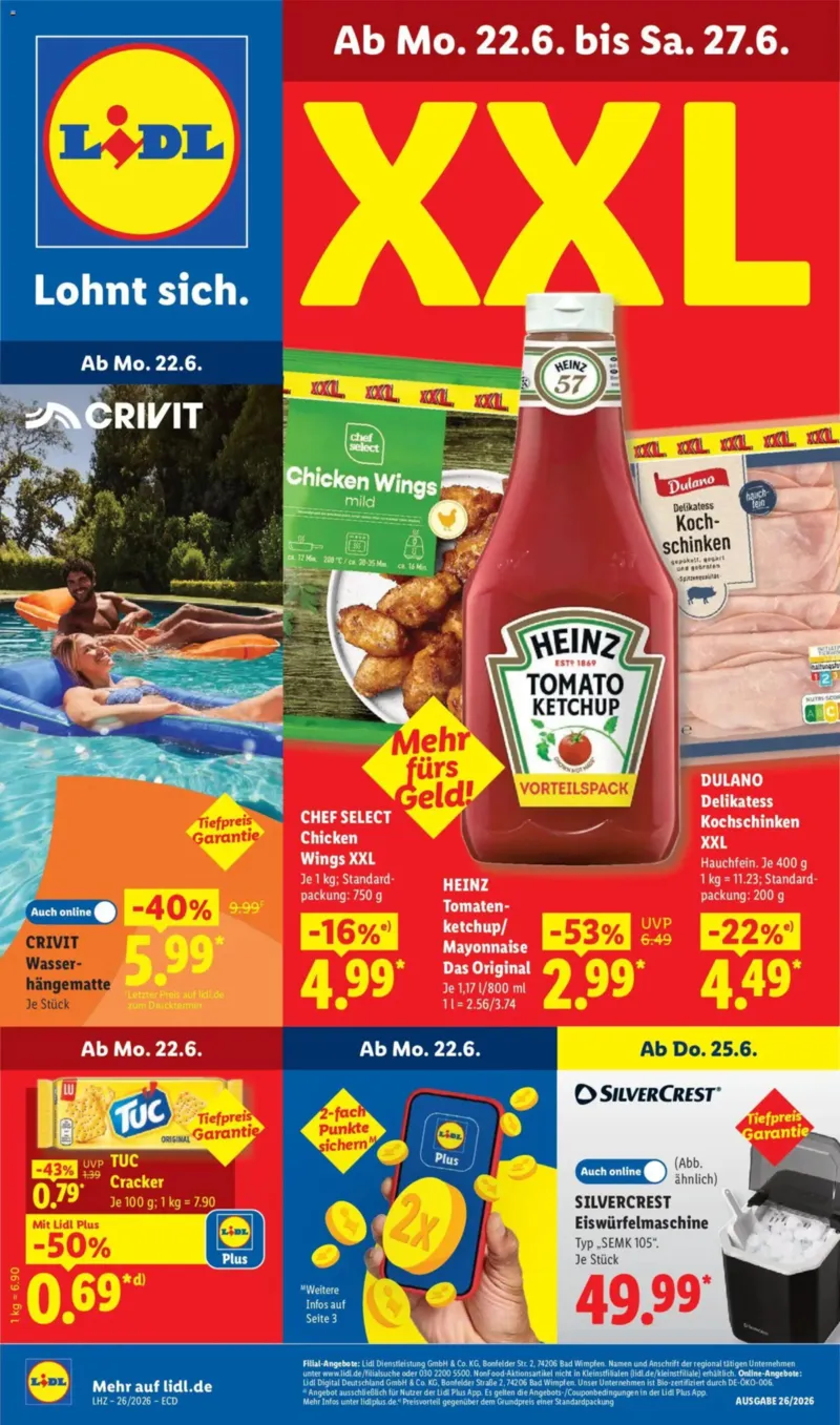 Lidl Prospekt nächste Woche: Vorschau auf neue Angebote