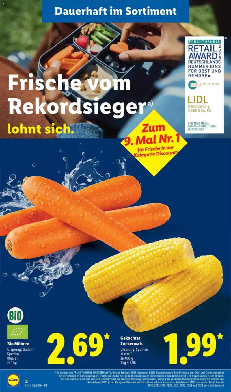 Lidl Prospekt nächste Woche: Vorschau auf neue Angebote