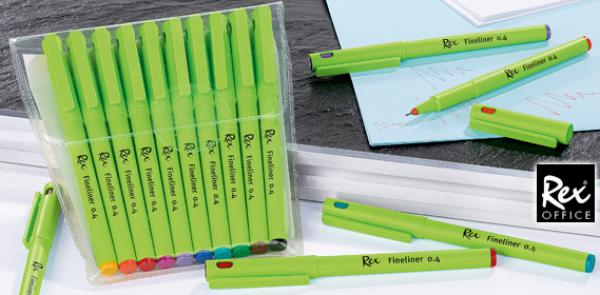 REX® OFFICE Fineliner, 10 Stück von Aldi Süd ansehen!