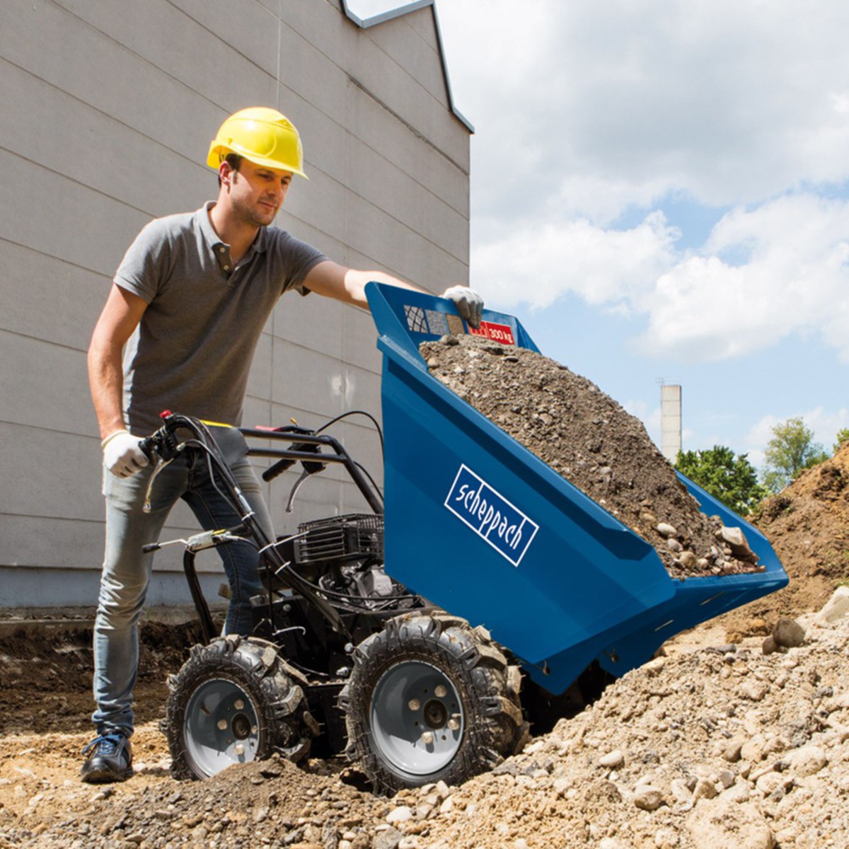 Scheppach Mini-Dumper DP3000 von Norma für 1.441,71 € ansehen!