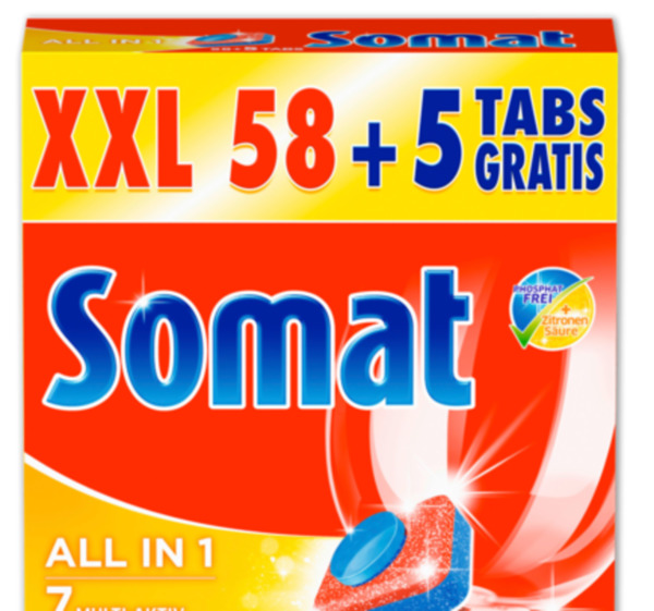 SOMAT All in 1 Tabs von Penny Markt ansehen!