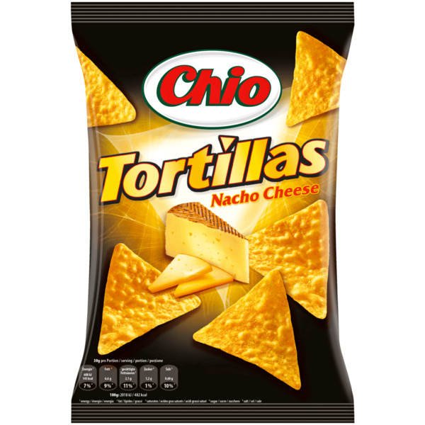 Chio Tortillas Nacho Cheese 125g von REWE ansehen!