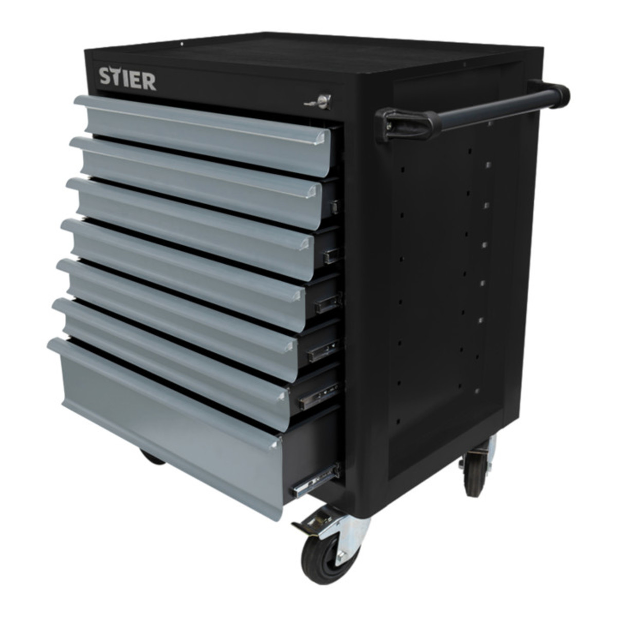 STIER Werkstattwagen leer BLACK-Edition von CONTORION ansehen!