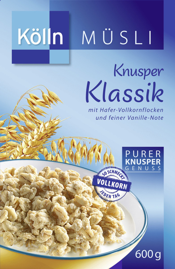 Kölln Müsli Knusper Klassik 600g von Edeka24 für 3,49 € ansehen!