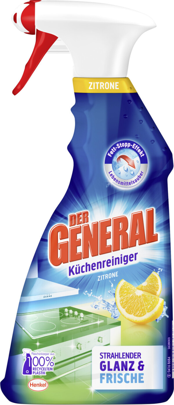 Der General Küchenreiniger Zitrone 500 ml von Edeka24 für 1,69 € ansehen!