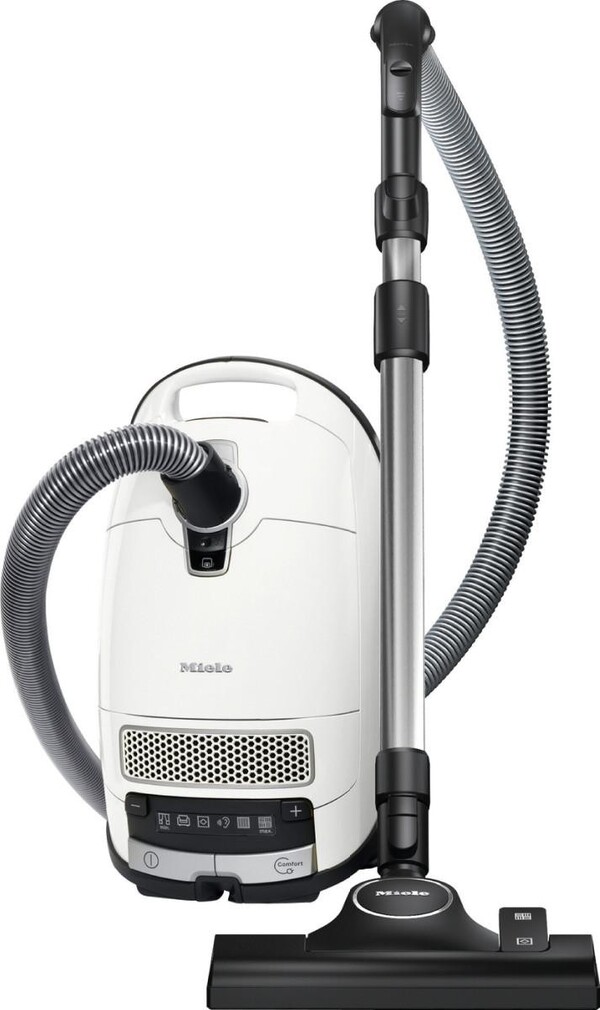 MIELE S 8360 Powerline Complete C3 Lotosweiß Bodenstaubsauger (890 Watt ...