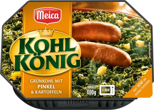 Meica Kohlkönig Grünkohl mit Pinkel & Kartoffeln von myTime.de ansehen!