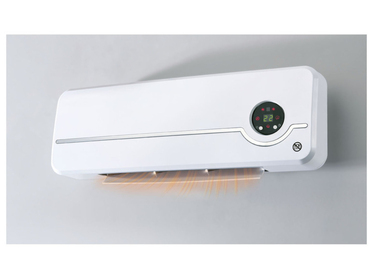 SILVERCREST Keramik Wandheizlüfter Bad »SKWH 2000 A2«, 2000 W von Lidl ansehen!