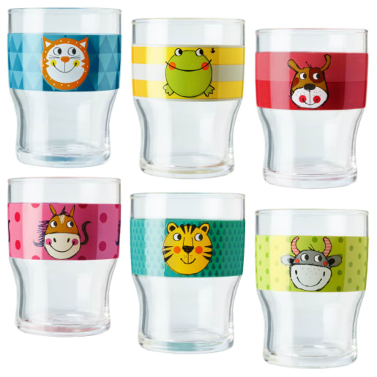 Trinkgläser Tiere JAKO-O, Stapelgläser ansehen!