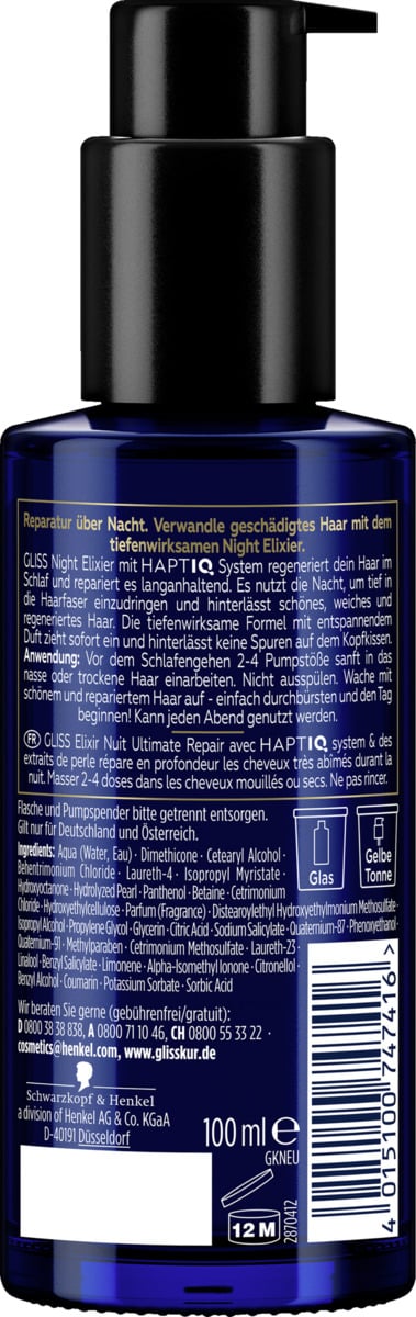 Schwarzkopf Night Elixir Ultimate Repair von ROSSMANN für 7,99 € ansehen!