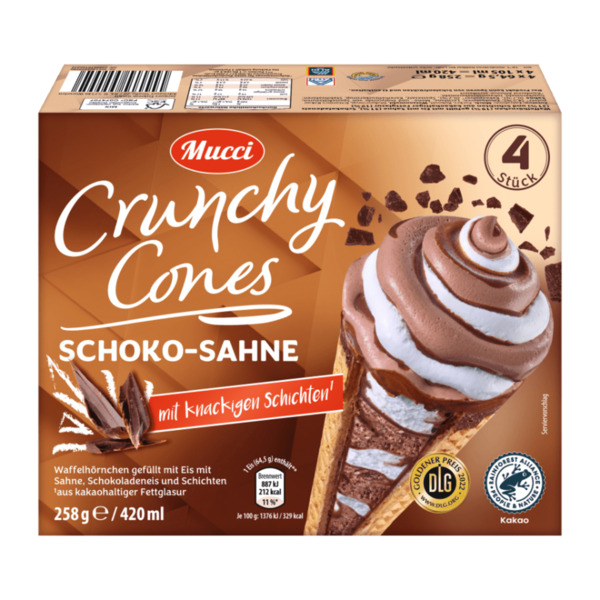 MUCCI Crunchy Cones von ALDI Nord ansehen!