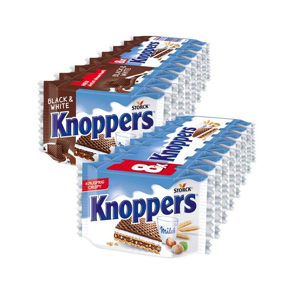 STORCK KNOPPERS versch. Sorten, je 8 x 25-g-Pckg. ansehen!