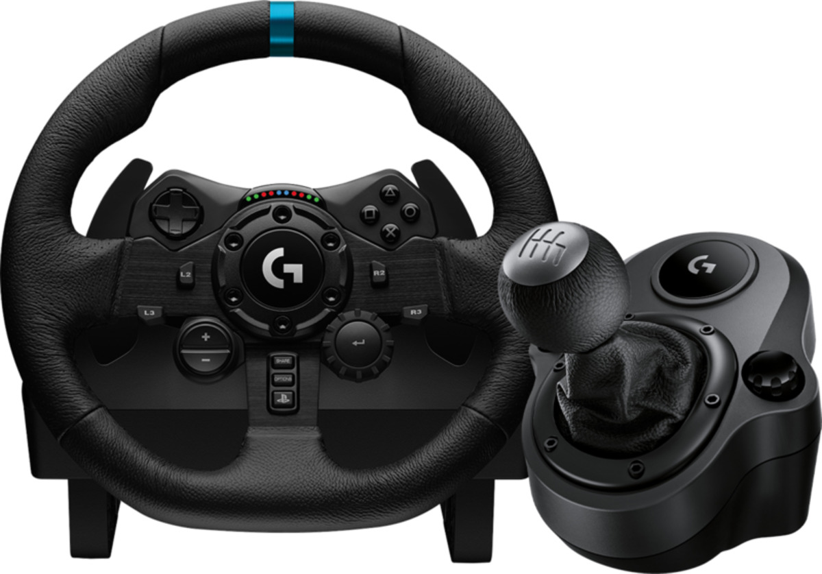 Logitech G923 Trueforce für PlayStation und PC + Logitech Driving Force ...