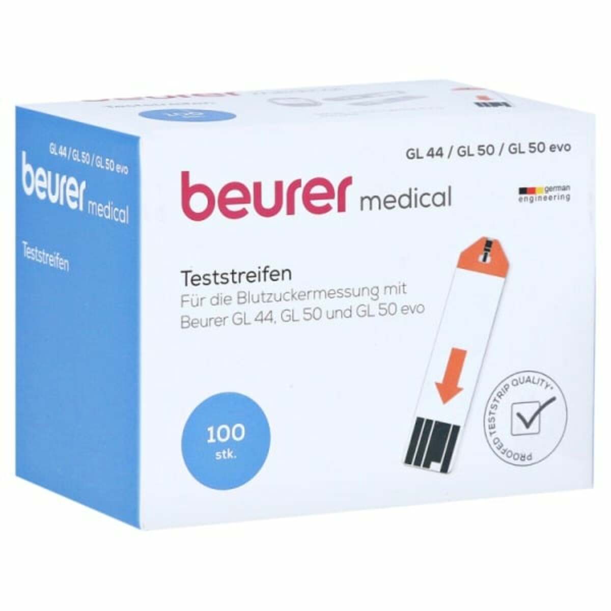 Beurer Gl44/gl50 Blutzucker-teststreifen 100 St ansehen!