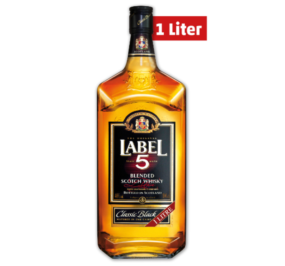 LABEL 5 Blended Scotch Whisky* von Penny Markt ansehen!