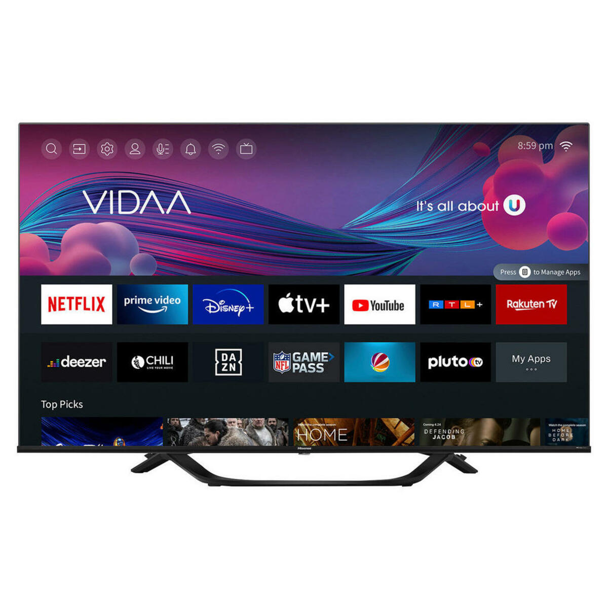 Hisense LED-TV 55 Zoll Diagonale ca. 139 cm von POCO Einrichtungsmarkt ...