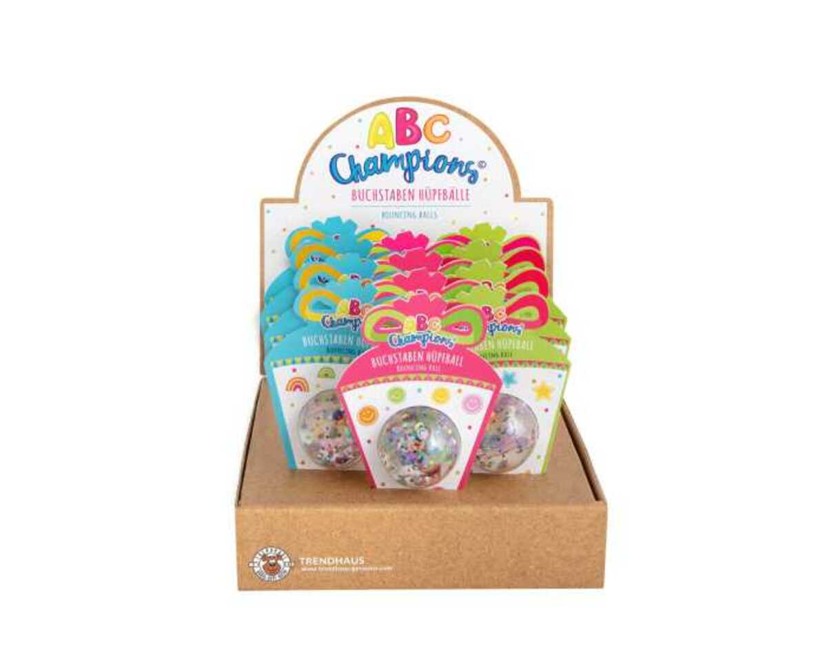 ABC Champions Flummi Buchstaben 3fach von Mäc-Geiz für 2,99 € ansehen!