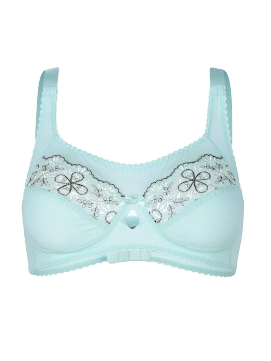 BH mit filigraner Stickerei im Cup Kudreshov Mintgrün im Angebot ...