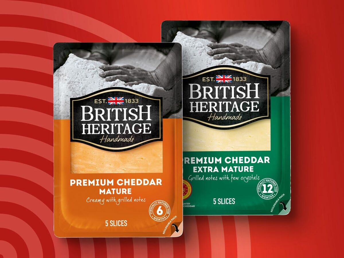 British Heritage Premium Cheddar Käsescheiben von Lidl ansehen!