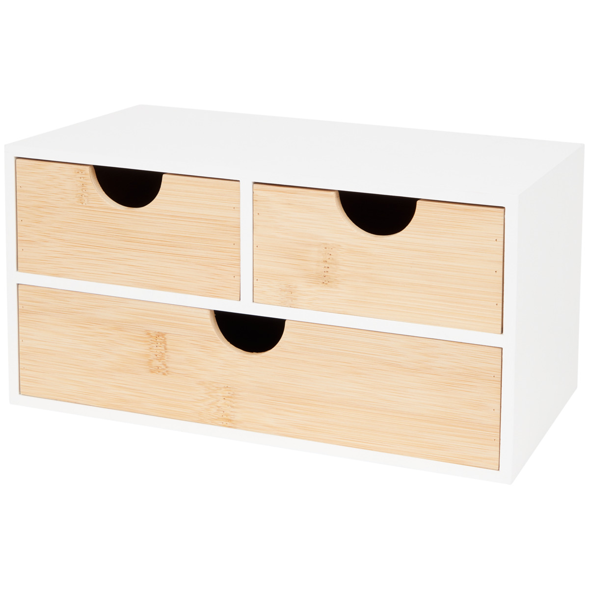 Schubladenschrank aus Bambus von Action ansehen!