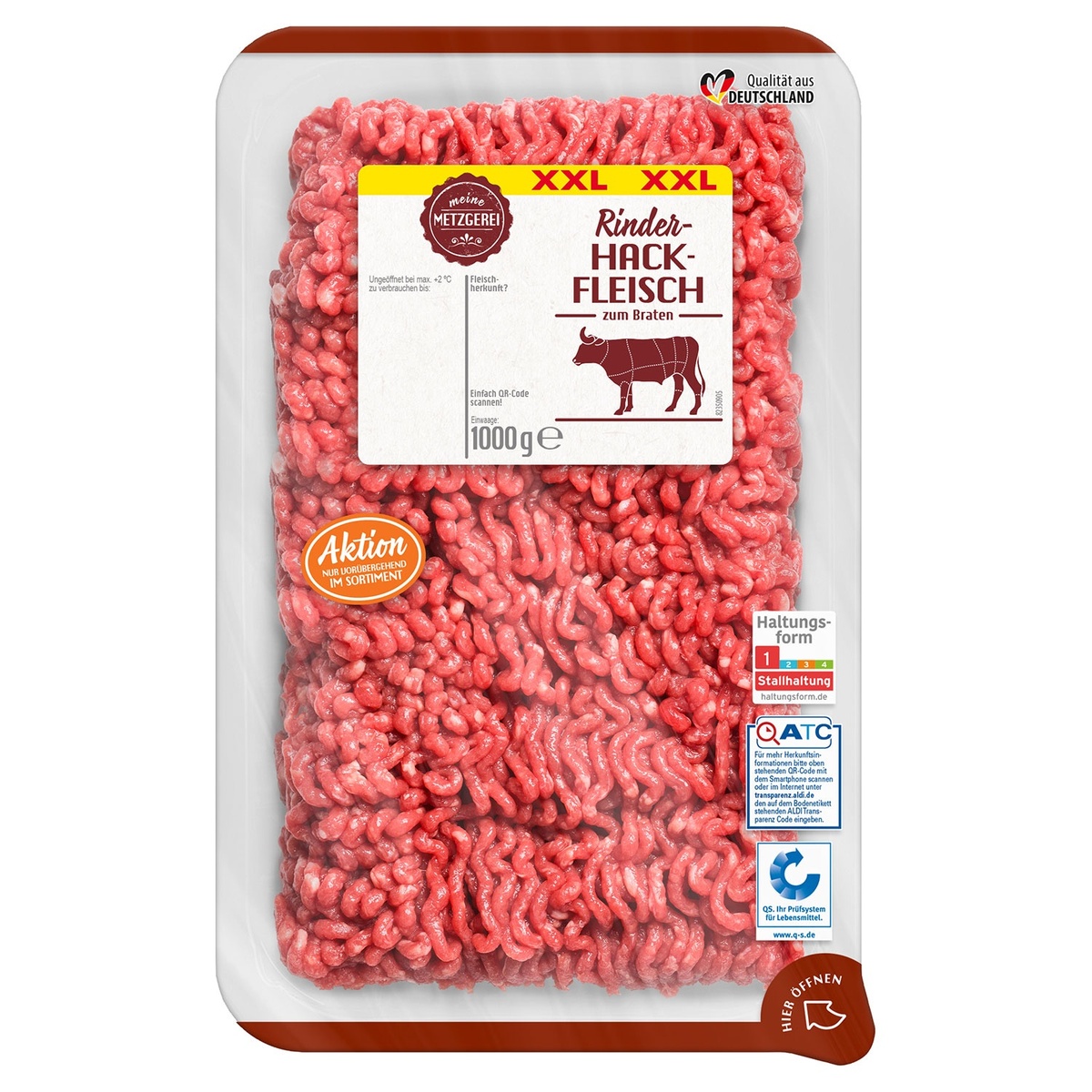 MEINE METZGEREI Hackfleisch 1 kg von ALDI SÜD ansehen!