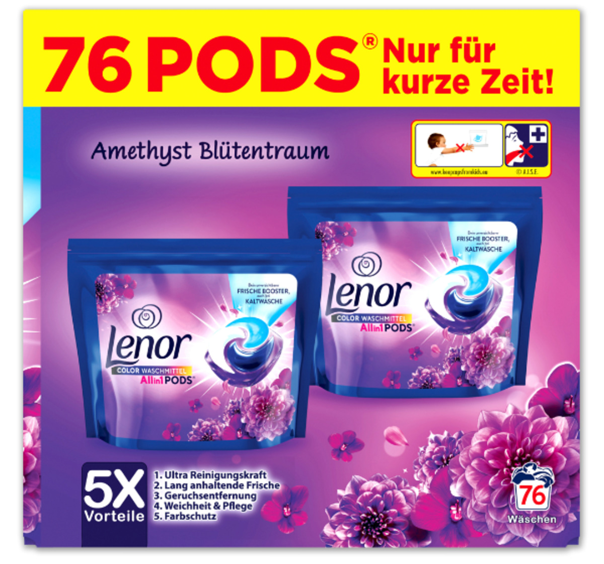 Erstaunlich Lenor Pods Angebot Fotos