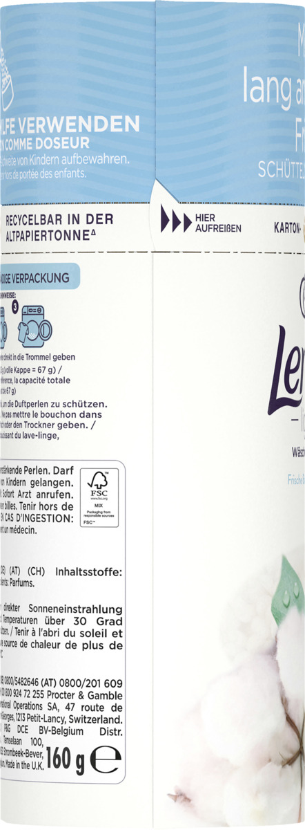 Lenor Wäscheparfüm light Frische Baumwollblüte von ROSSMANN für 3,79 ...