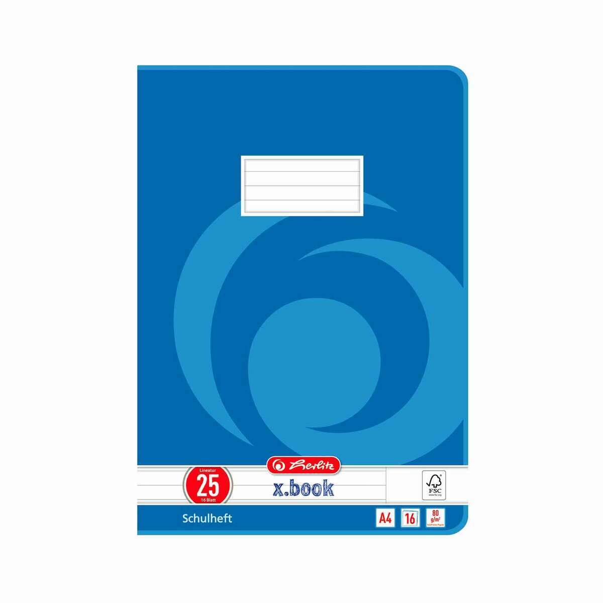 Herlitz Heft DIN A4 Lineatur 25 16 Blatt ansehen!