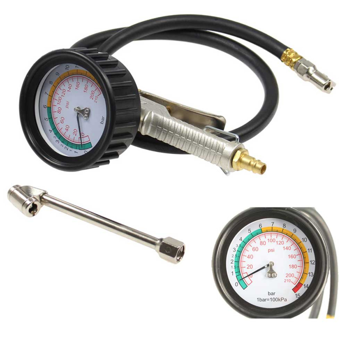 Güde Reifenfüller Profi" + Luftdruck Manometer" ansehen!