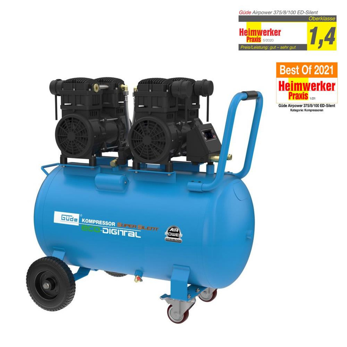 Güde Kompressor Airpower 375/8/100 ED-Silent ansehen!