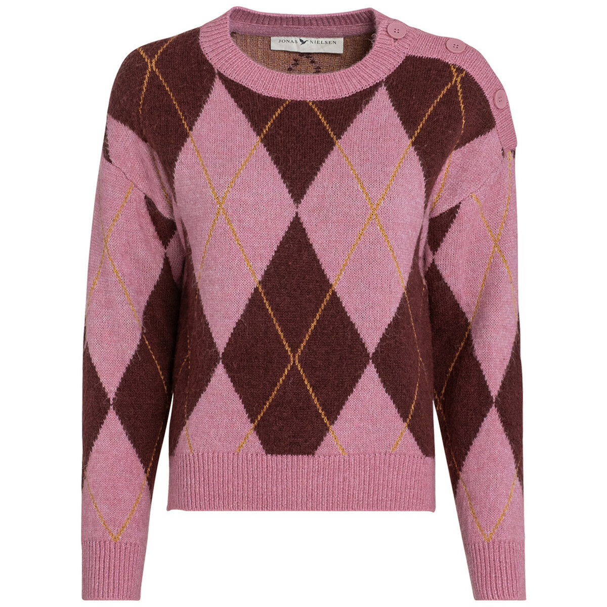Damen Strickpullover mit Rauten-Allover von Ernstings Family ansehen!
