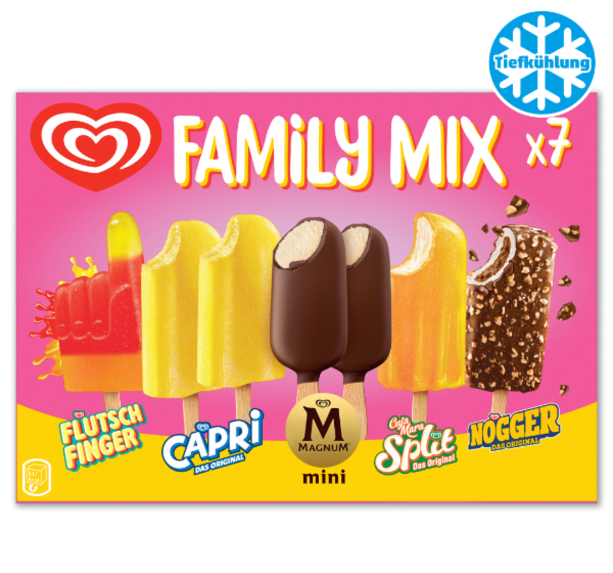 LANGNESE Stieleis Family Mix von Penny Markt ansehen!
