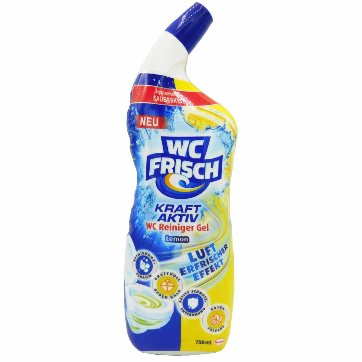 WC Frisch Kraft Aktiv WC Gel "Lemon" 750 ml von KODi ansehen!