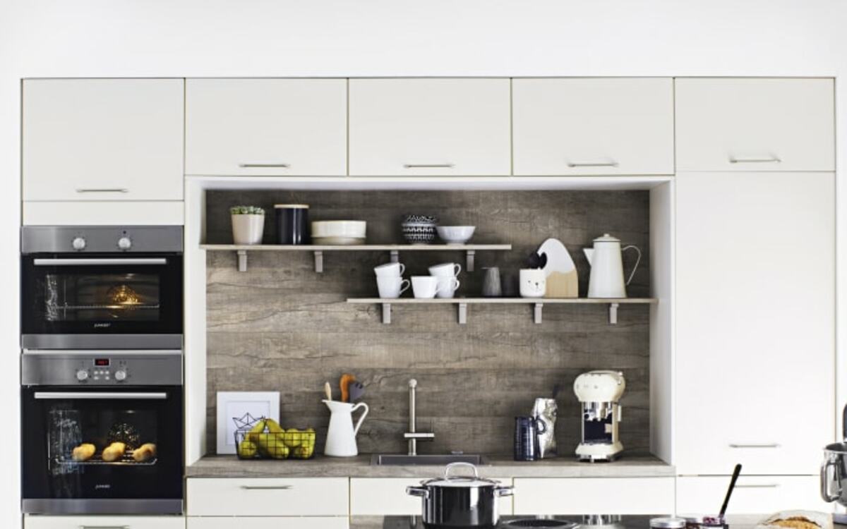 Nobilia - Einbauküche Senso, weiß matt, inkl. Junker Elektrogeräte von ...