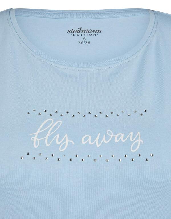 Steilmann Edition - T-Shirt mit Wording-Print von Adler ansehen!