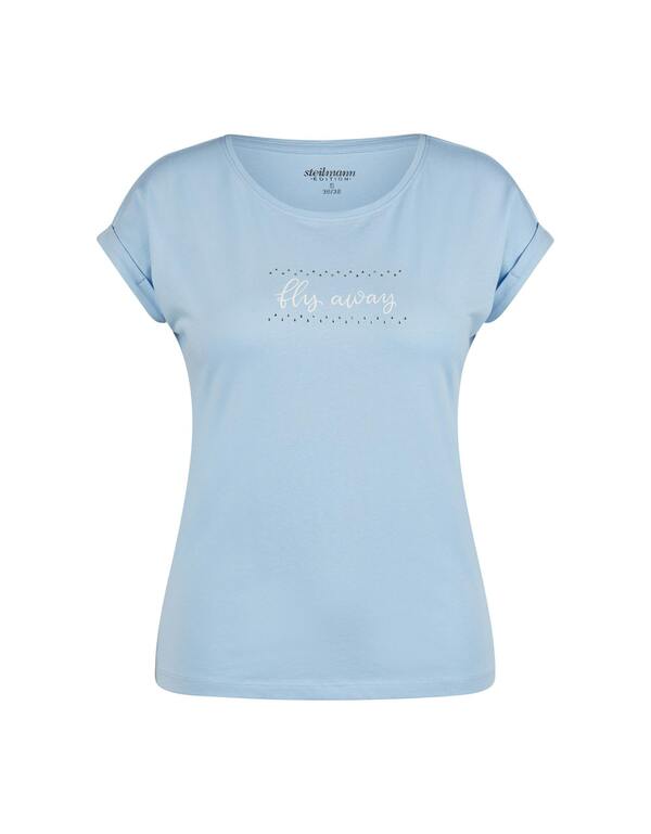 Steilmann Edition - T-Shirt mit Wording-Print von Adler ansehen!