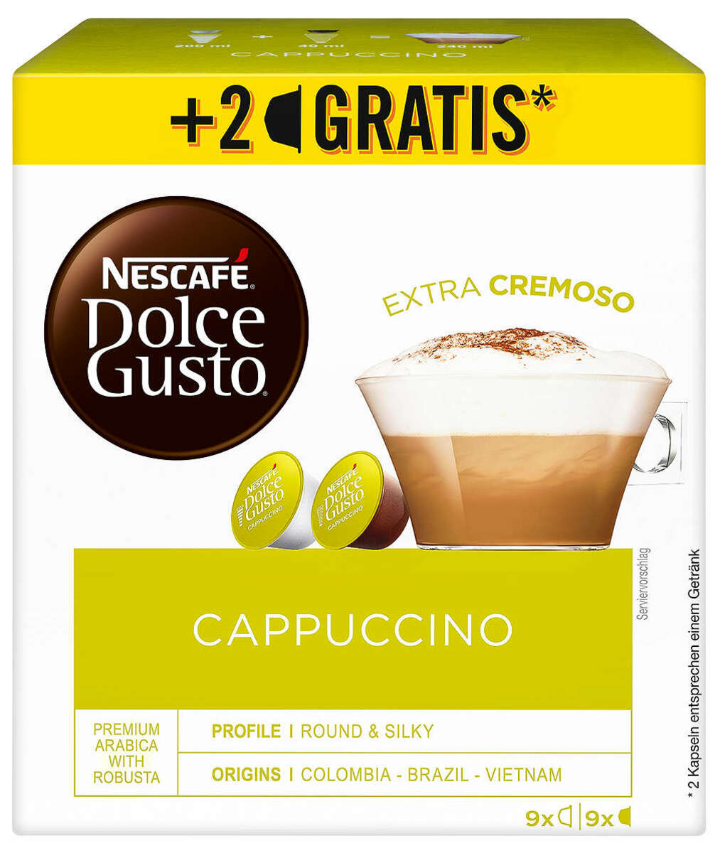 NESCAFÉ Dolce Gusto Kapseln von Kaufland ansehen!