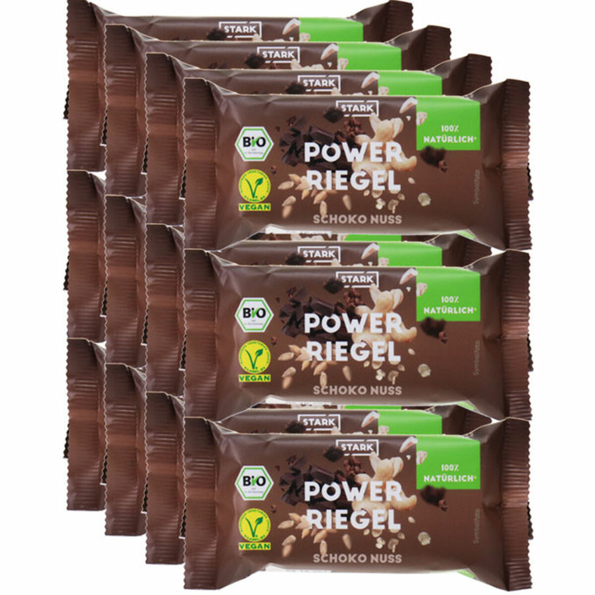 STARK BIO Power Riegel Schoko Nuss, 12er Pack von Motatos ansehen!