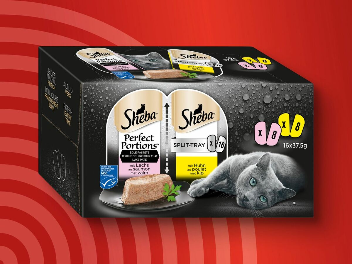 Sheba Katzennassnahrung von Lidl ansehen!