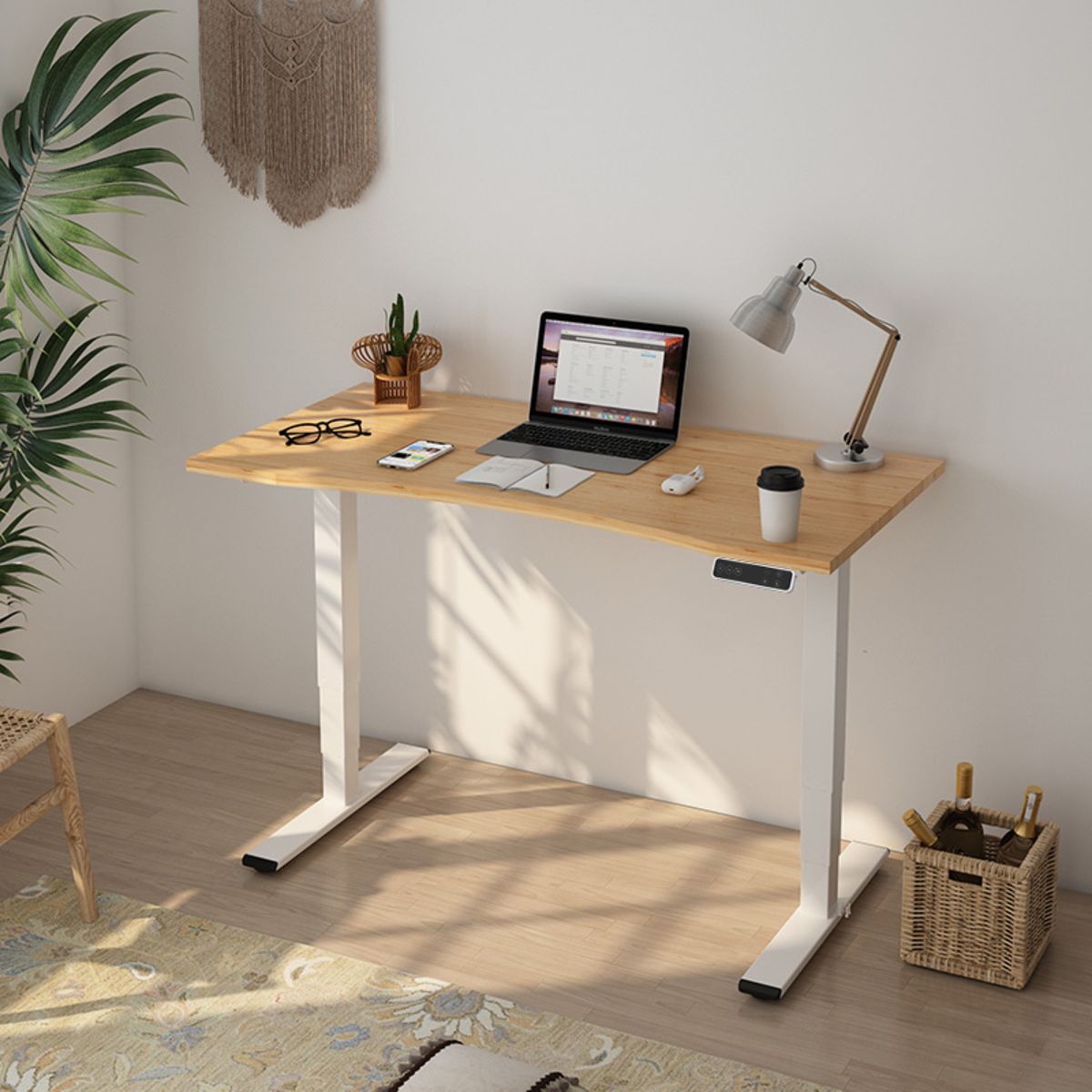 FlexiSpot Elektrisch Verstellbares Tischgestell ED5 in weiß ansehen!