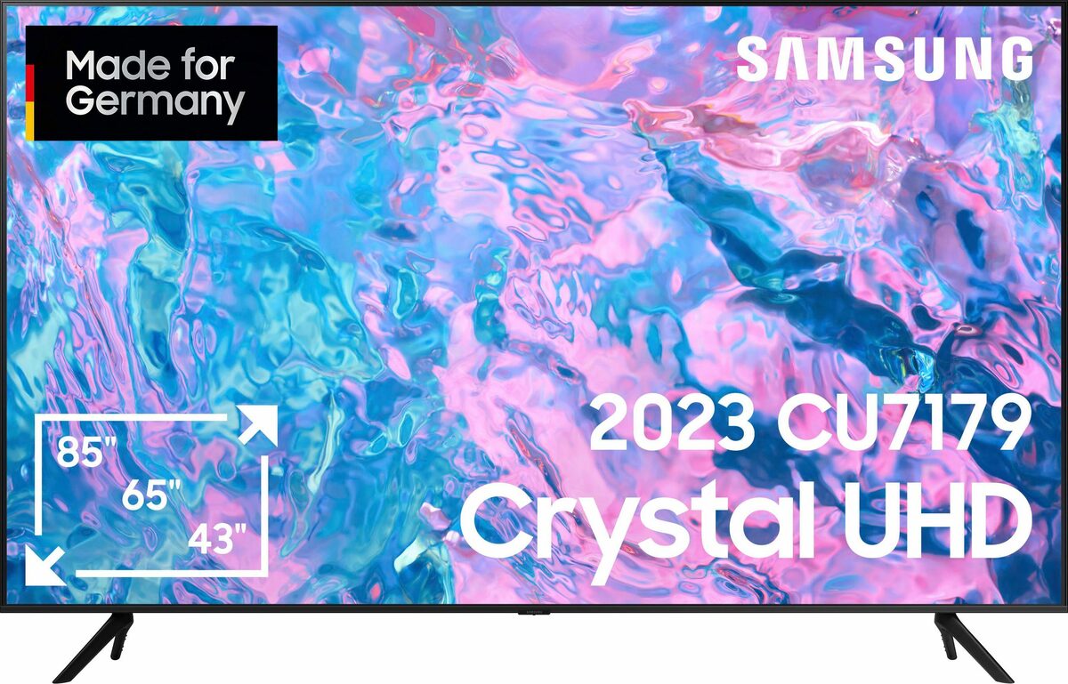 Samsung GU75CU7179U LED-Fernseher (189 cm/75 Zoll, Smart-TV, Crystal ...