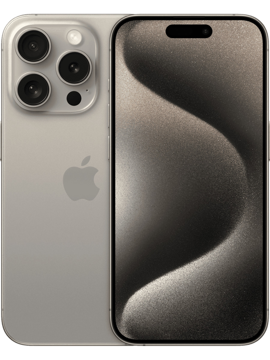 Apple iPhone 15 Pro 256 GB Titan Natur mit Magenta Mobil XL 5G ansehen!