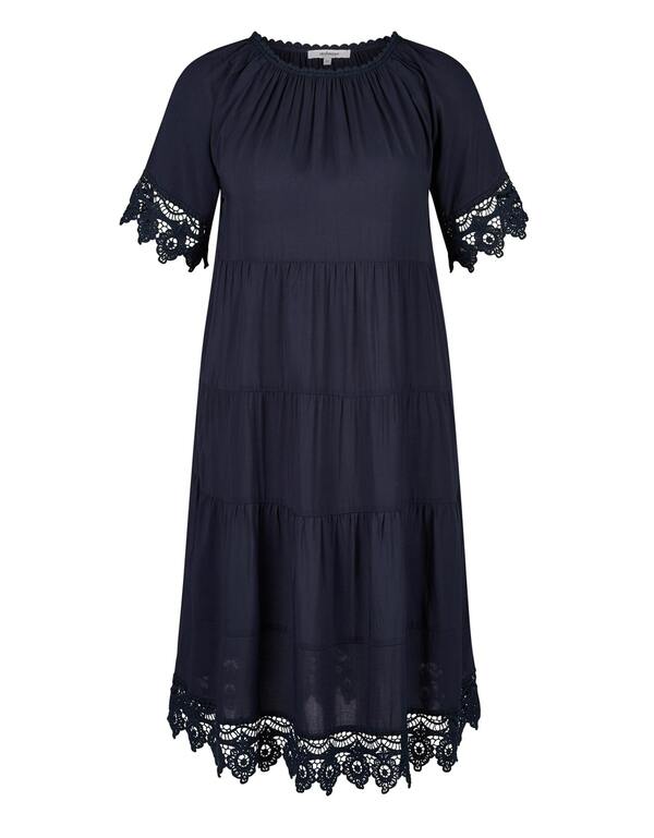 Steilmann Edition - Stufenkleid aus Viskose von Adler ansehen!