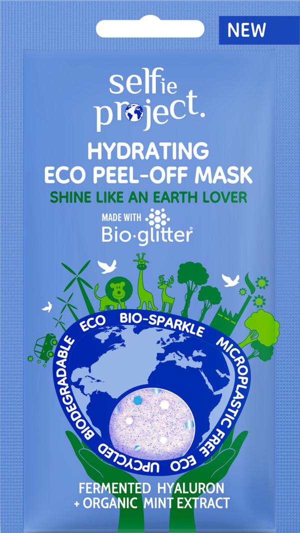 Selfie Project Hydrating Eco Peel-Off Maske #Shine like an Earth Lover ...