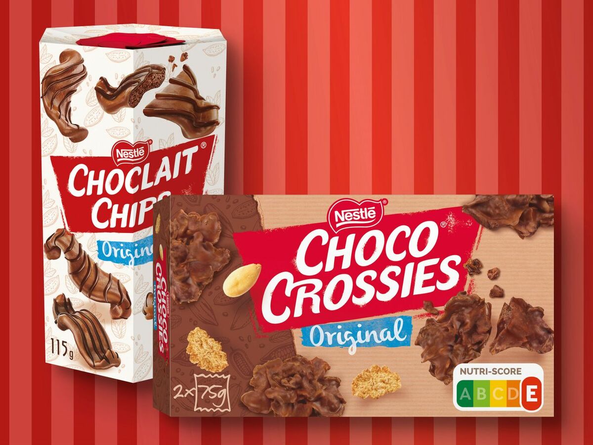 Nestlé Choco Crossies/Choclait Chips von Lidl ansehen! Nestlé Choco Crossies/Choclait Chips von Lidl ansehen!