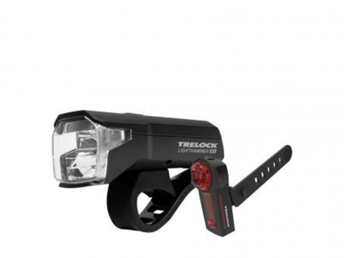 Trelock LS480/740 Lighthammer Set 80 Lux | schwarz/grau | 46 cm ...