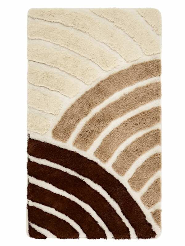 Badematte rund 'Lancy' Webschatz Beige ansehen!