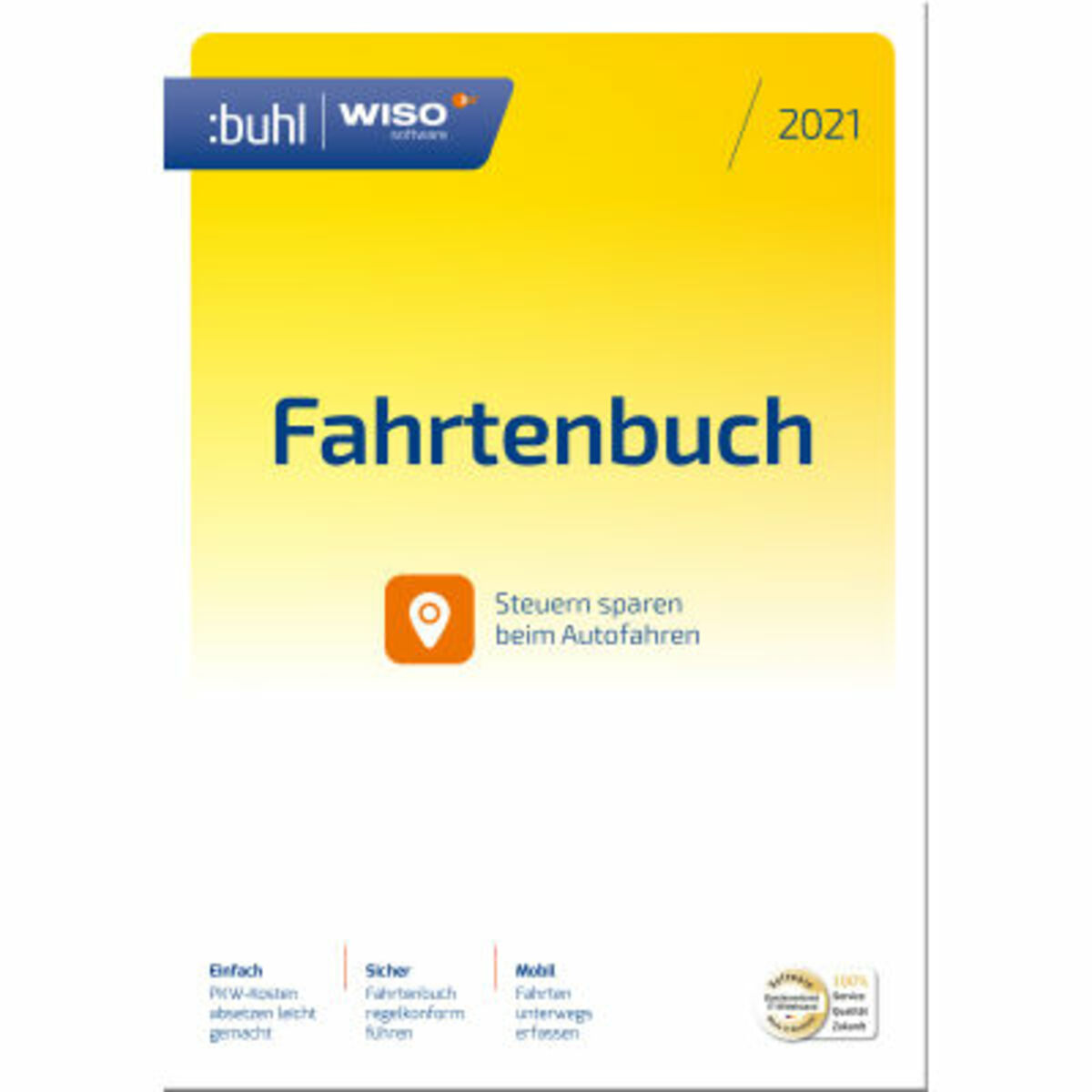 Buhl Data WISO Fahrtenbuch 2021 [Download] ansehen!