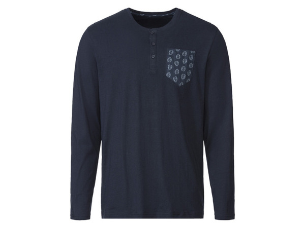 LIVERGY® Herren Pyjama, Single-Jersey-Qualität im Angebot – Aktuelle ...