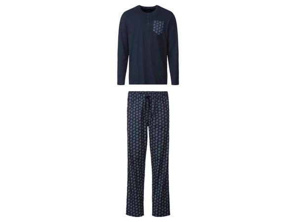LIVERGY® Herren Pyjama, Single-Jersey-Qualität im Angebot – Aktuelle ...